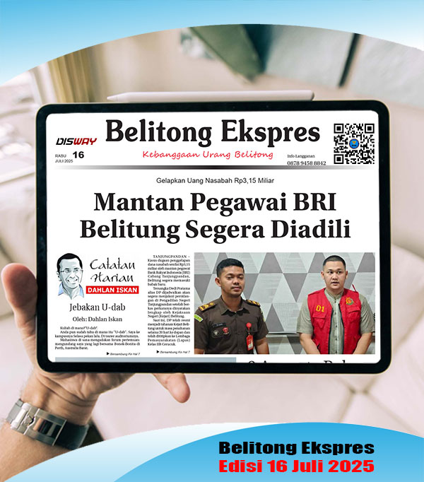 Belitong Ekspres 16 Juli 2025
